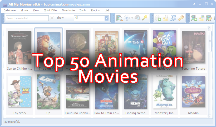 The best Animation movies - download the list of top animation movies